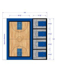 Gym Design - South Texas Sport Court