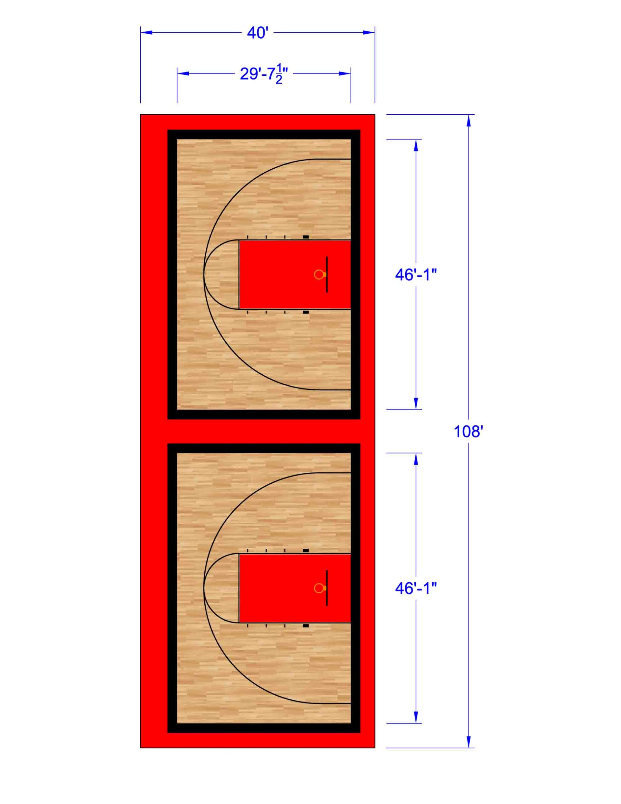 Gym Design - South Texas Sport Court