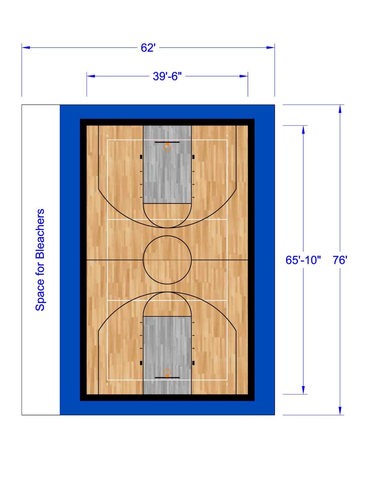 Gym Design - South Texas Sport Court